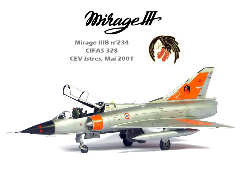 1/48 Mirage IIIB - CEV Istres - Ready for Inspection - Aircraft ...