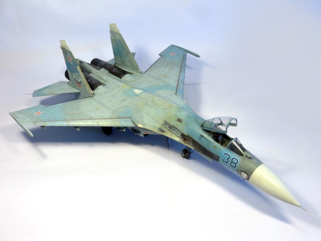 1/32 Sukhoi Su-27 Flanker B - Blue 38 Kilp Yavr - new pics - Ready for ...